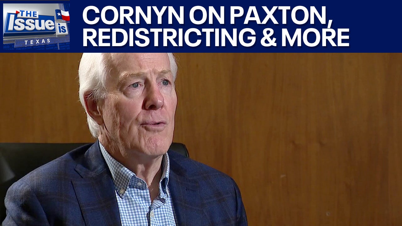 John Cornyn comments on redistricting and Ken Paxton | Texas: The Issue