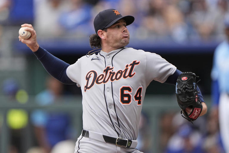 Tigers reliever Kyle Finnegan tweaks groin while warming up ...