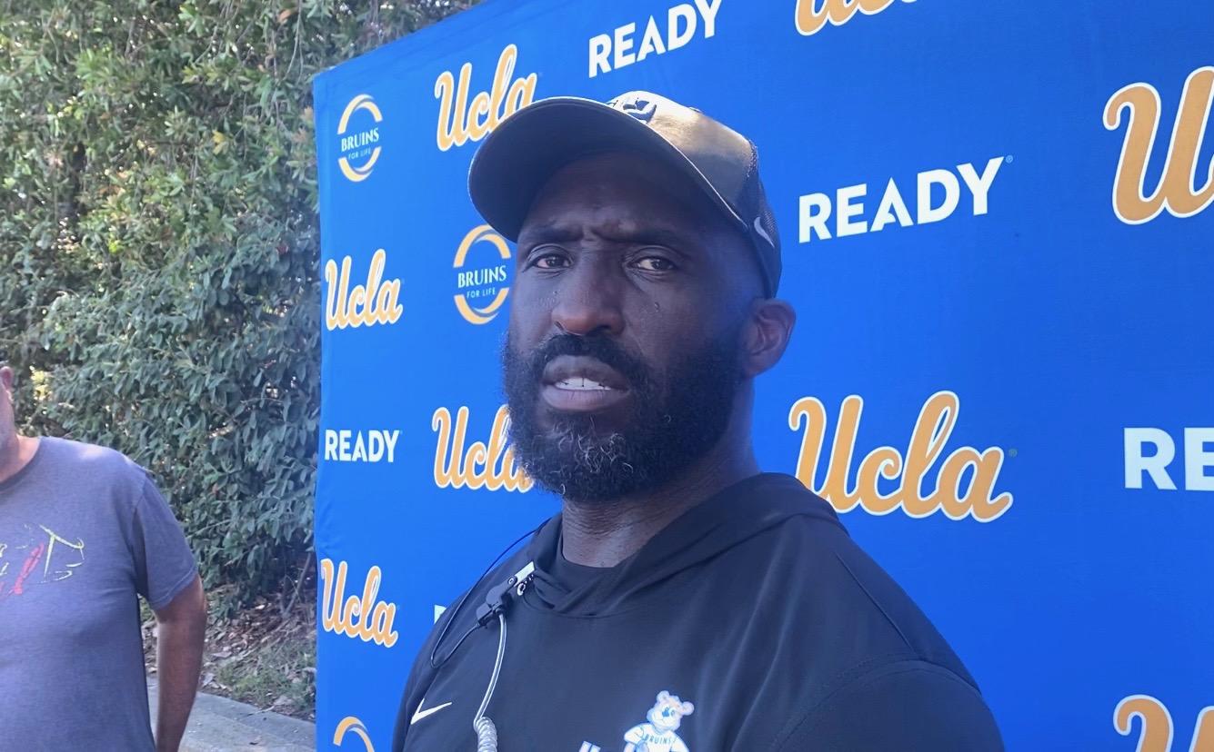 WATCH: DeShaun Foster looks ahead to UCLA’s Week 2 matchup with UNLV