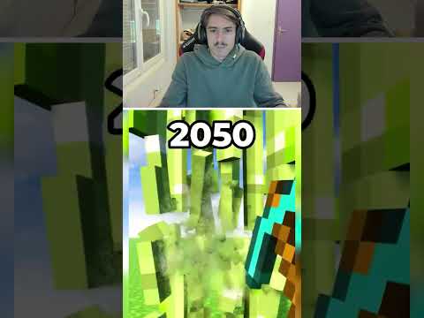 Minecraft en 2050! #minecraft #youtubecreatorcommunity #shorts
