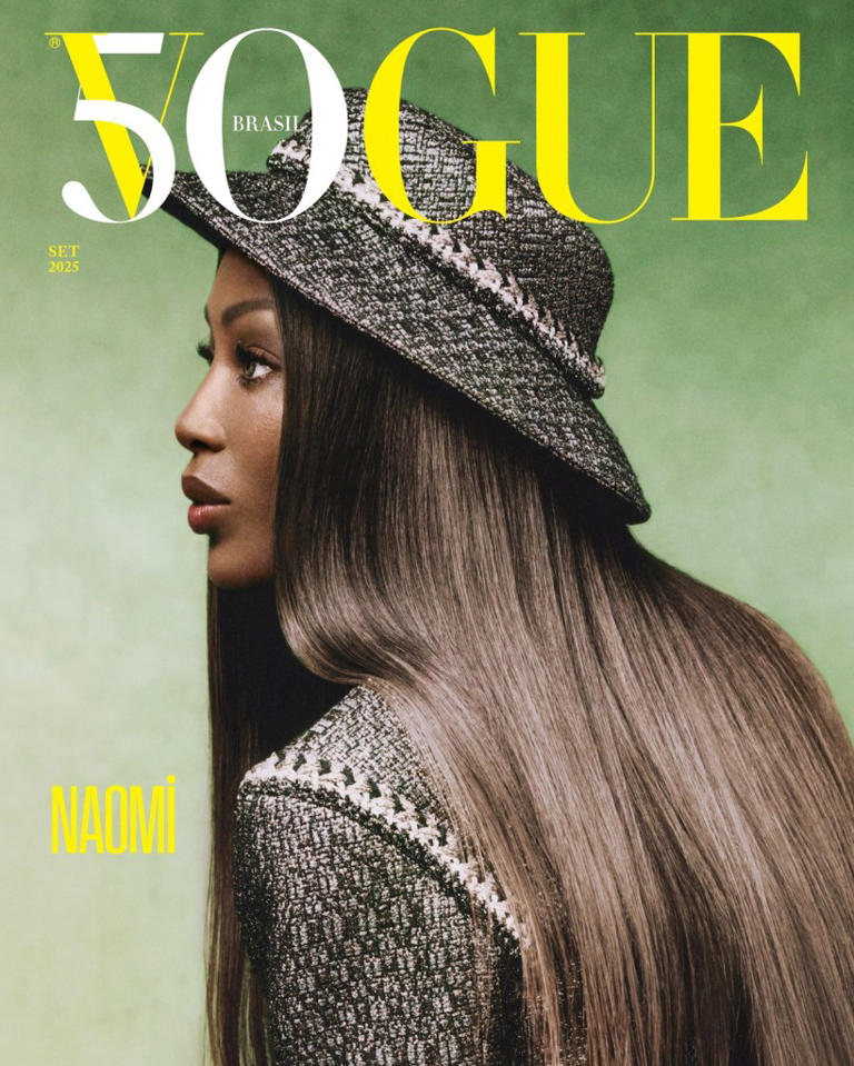 Naomi Campbell Appears Stiff & Overly-Photoshopped on the Cover of ...