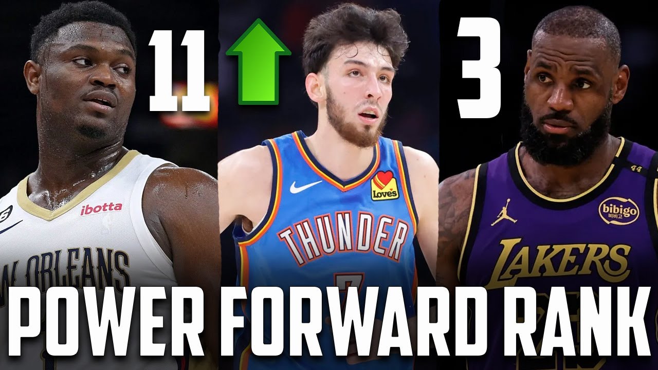 I ranked every NBA power forward for 2025! 🏀