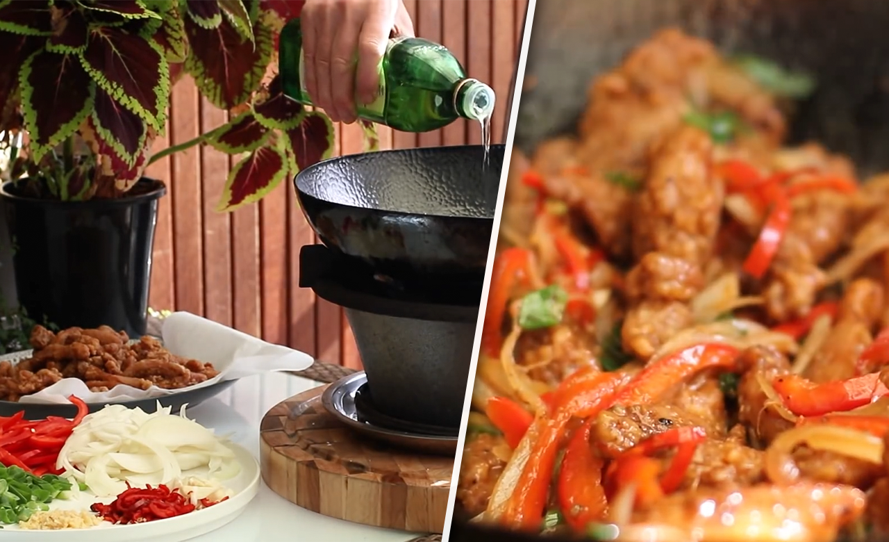 I made fried chicken that'll tingle your taste buds! 😋