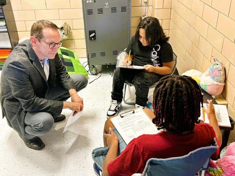 Texas education commissioner tours WFISD schools ahead of state ...