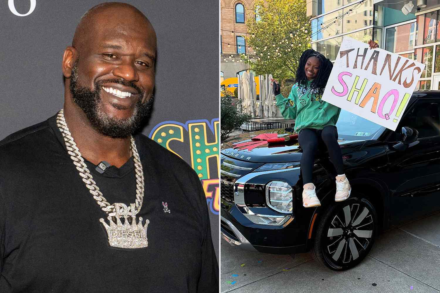 Shaquille O’Neal Surprises Young Wrestler with New Car After Learning ...