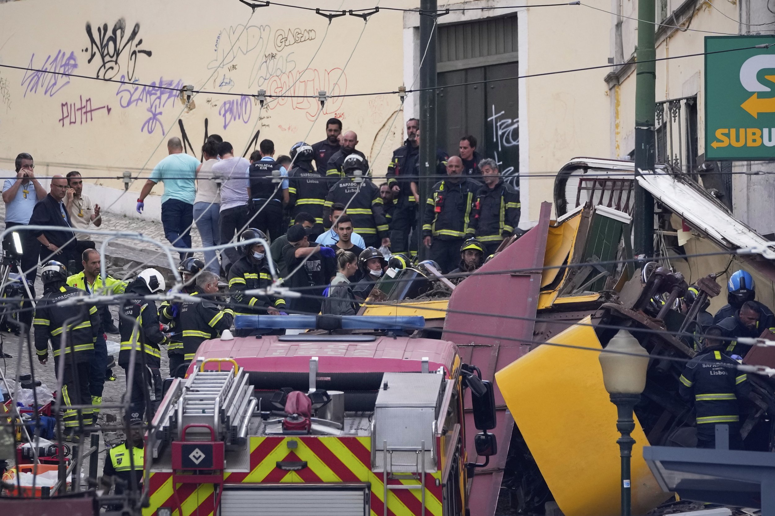 Lisbon funicular crash: Death toll rises to 15
