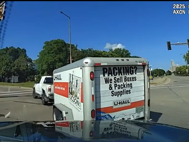 Video: Eagan Police Deploy 'Grappler' For First Time, Snag U-Haul ...