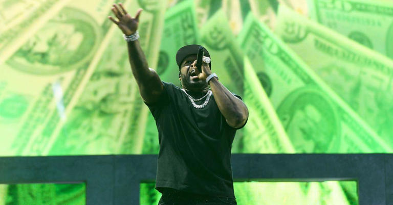 50 Cent Looks Unrecognizable Without Facial Hair While Shooting 'Street ...