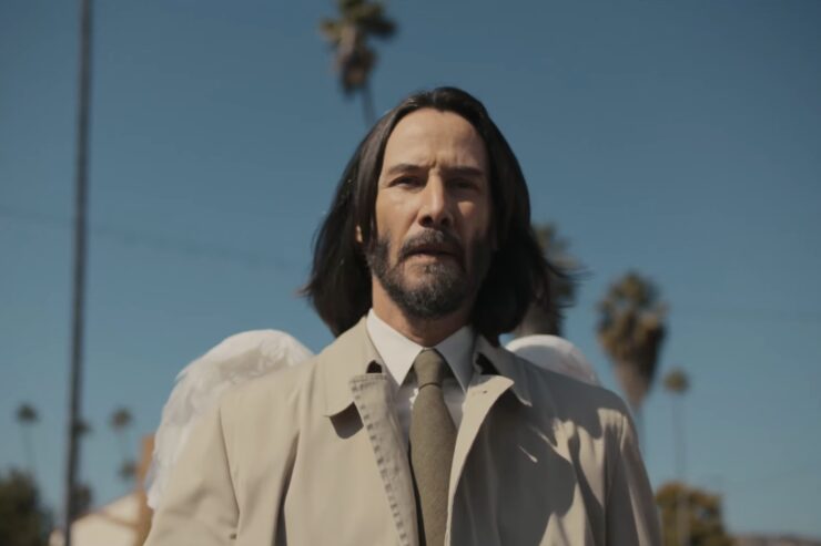 Keanu Reeves describes bloody kneecap injury on film set: Broke ‘like a ...