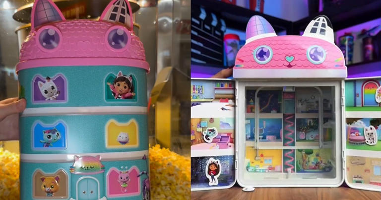 Here's Every Gabby's Dollhouse Popcorn Bucket: Regal, Cinemark, Cinemex ...