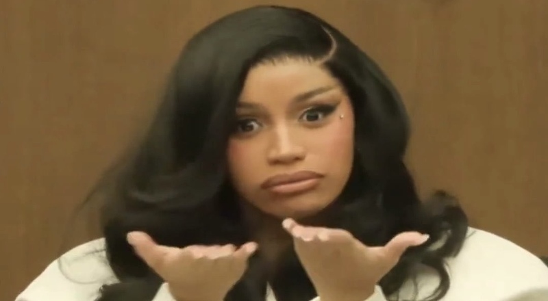 Cardi B uses photos from court as alternate covers for upcoming “Am I ...