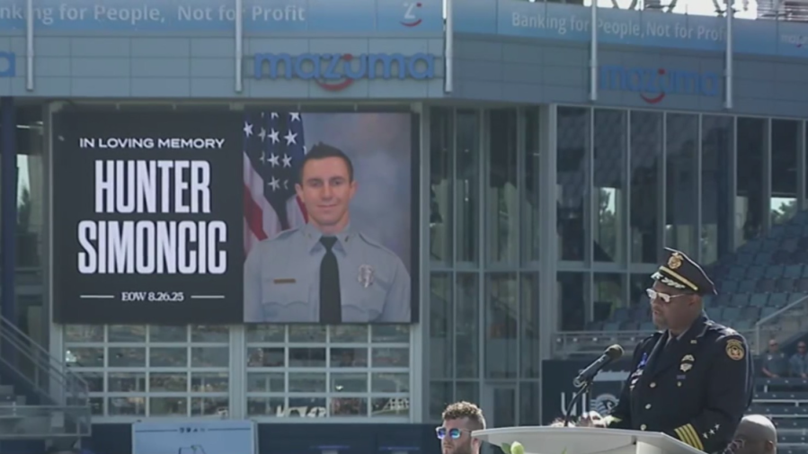 Hunter Simoncic remembered as more than just a police officer