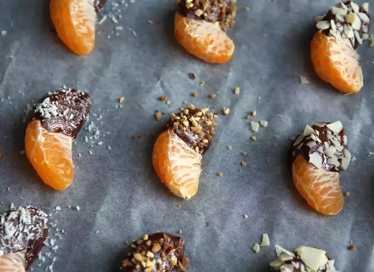 Chocolate clementines: the express, fresh and gourmet dessert!
