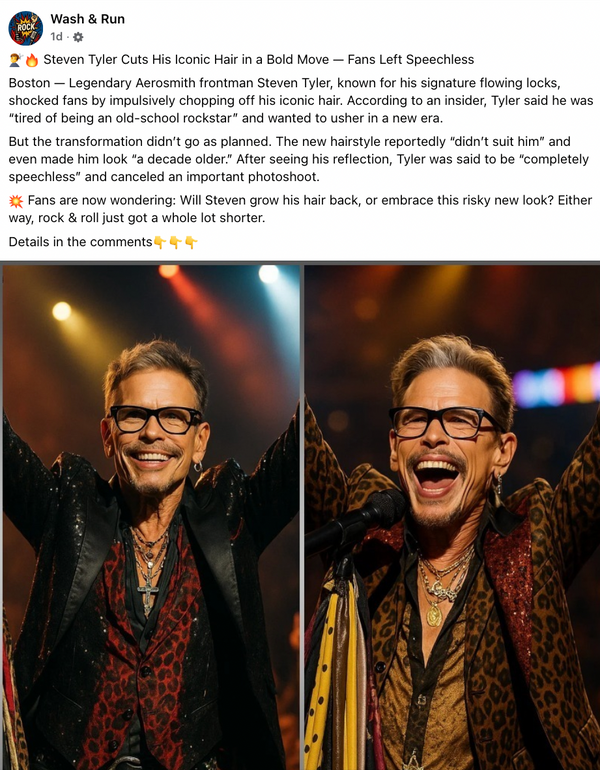 Did Steven Tyler cut his hair?