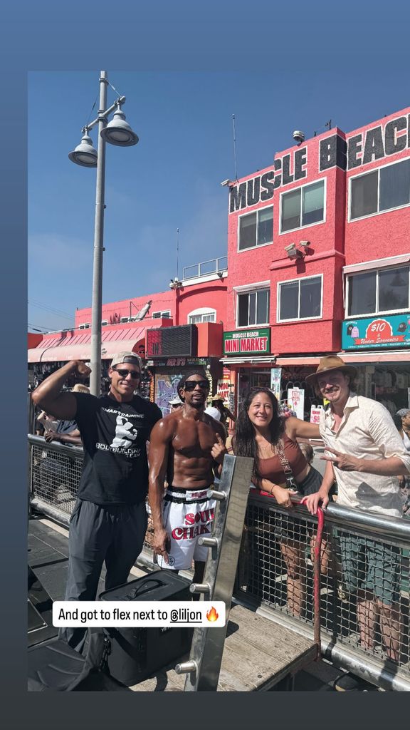 Rapper Lil Jon, 54, spotted at Muscle Beach fitness competition ...