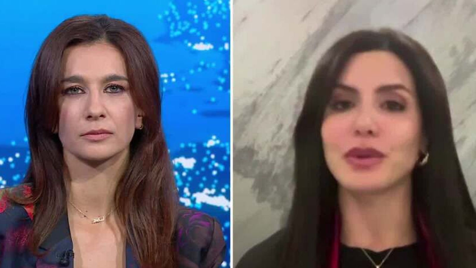 Yalda Hakim speaks to the woman competing as Miss Palestine in global ...