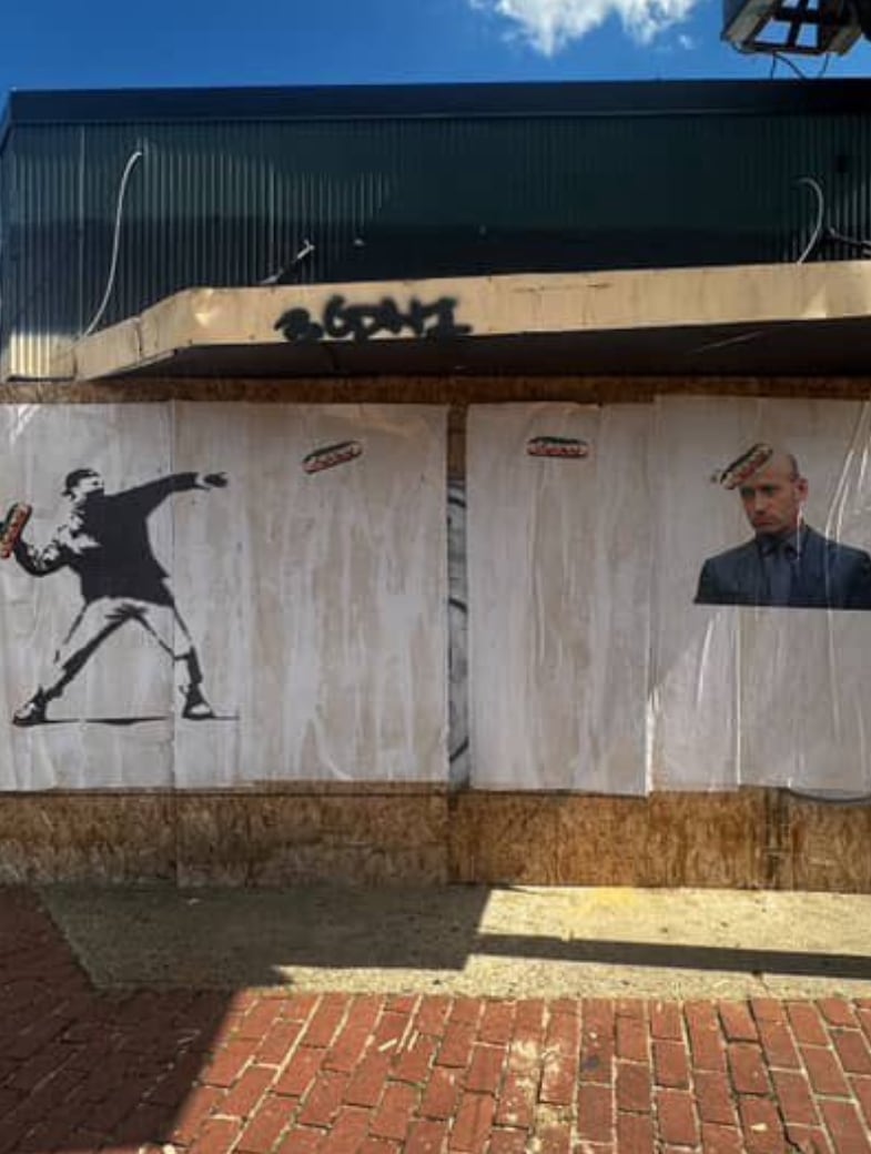 Pirro Mocked in Banksy-Style Art Targeting Trump Leaders Across D.C.