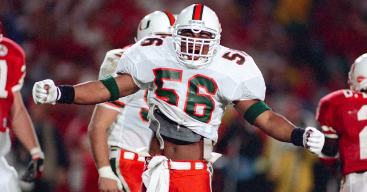 Report: Former Miami star Micheal Barrow arrested after inadvertently ...
