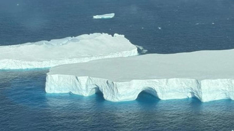 One of the world's biggest icebergs breaking up after 40 years
