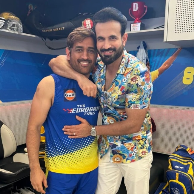 After Hookah controversy, Irfan Pathan's another comment on MS Dhoni goes viral, says...