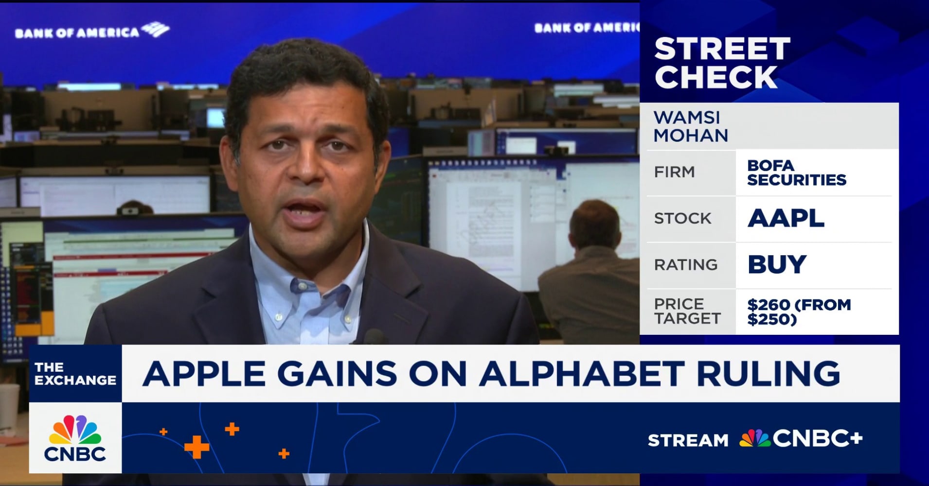 BofA's Wamsi Mohan on what Alphabet's court ruling means for Apple