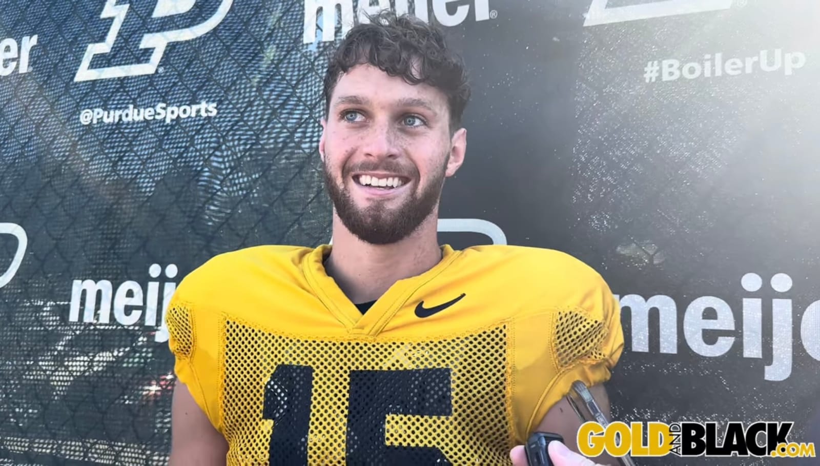 GoldandBlack.com video: Purdue QB Ryan Browne, DT Jamarrion Harkless ...