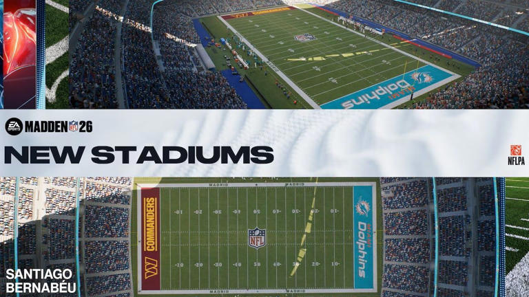 Madden NFL 26 title update adds European stadiums