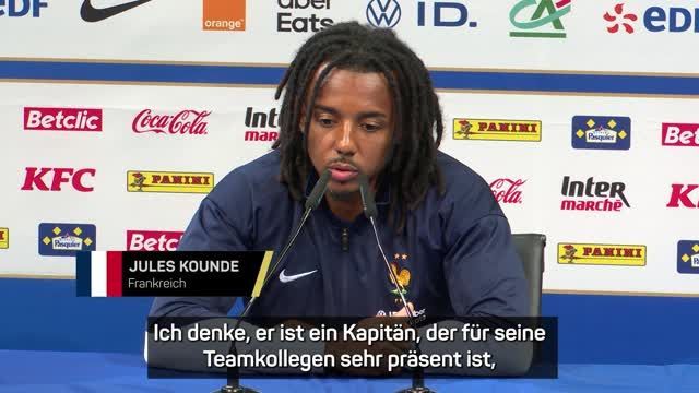 Koundé: Mbappé ist ein geborener Anführer