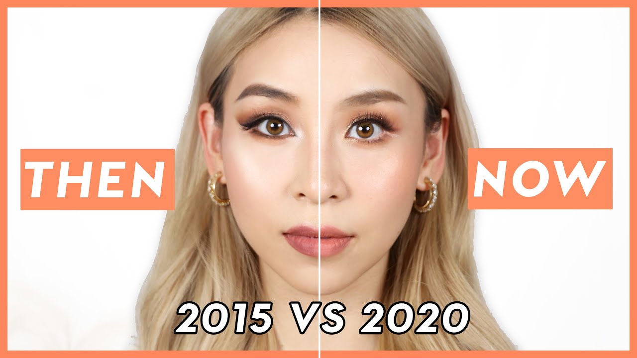 How my makeup style has changed over the years | Tina Yong