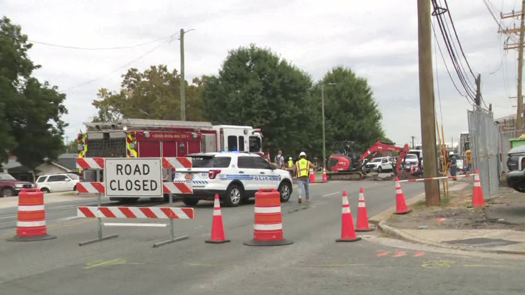 South Tryon Street back open after being shut down in both directions ...