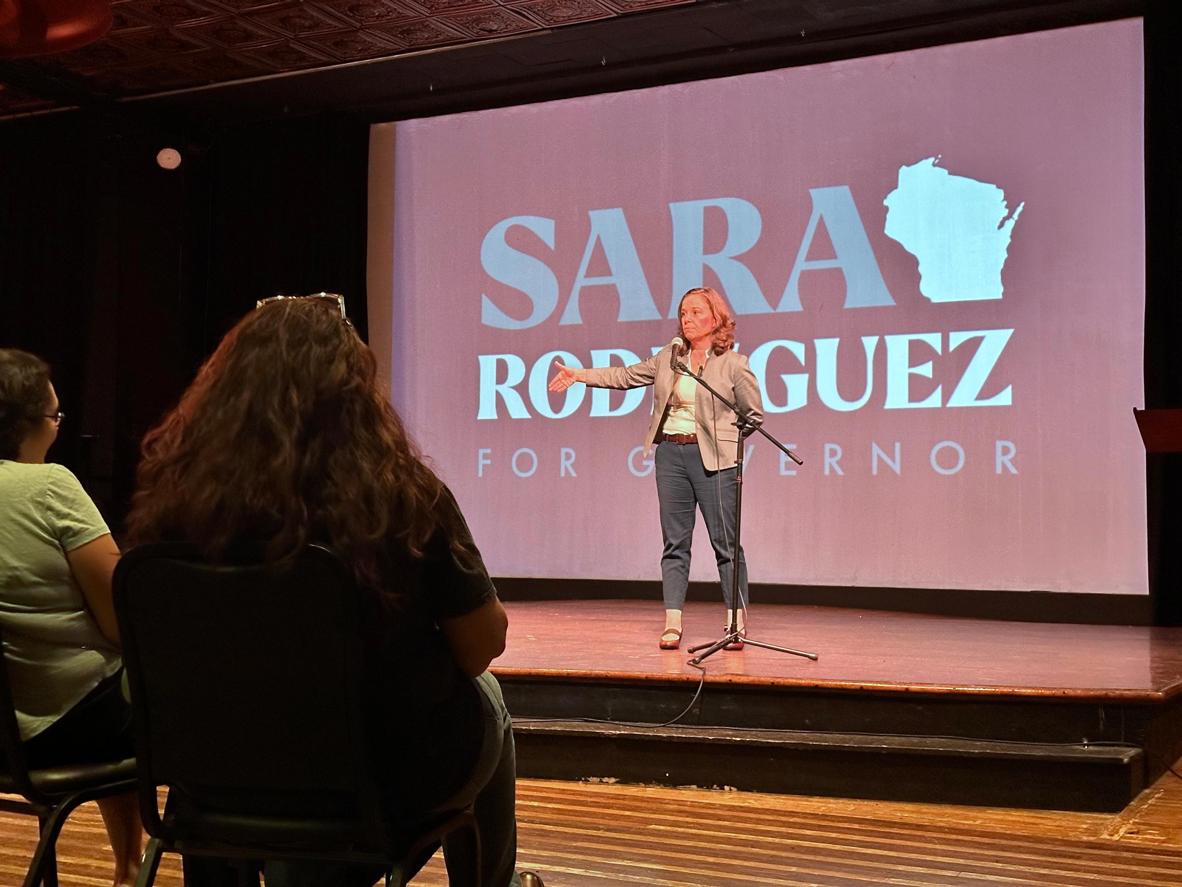 Lt. Gov. Sara Rodriguez outlines political platform in first Green Bay ...