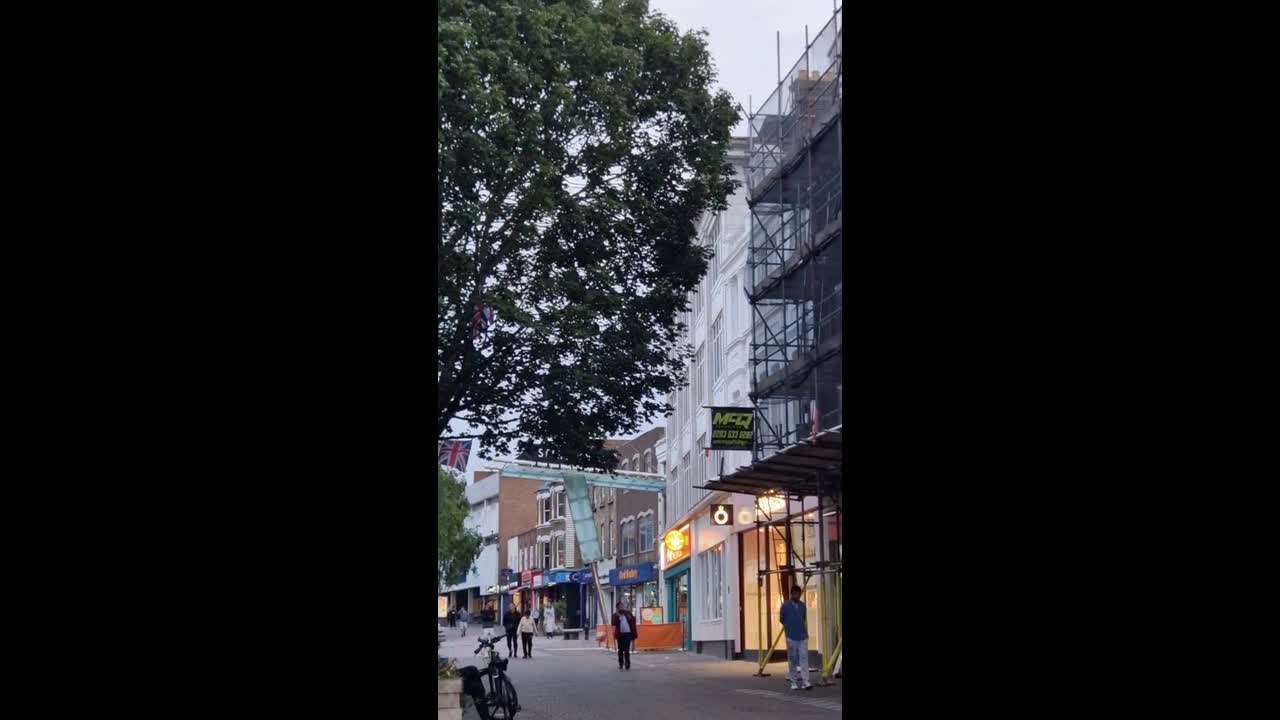 Flags of the world are put up in response to 'Raise the Colours ...