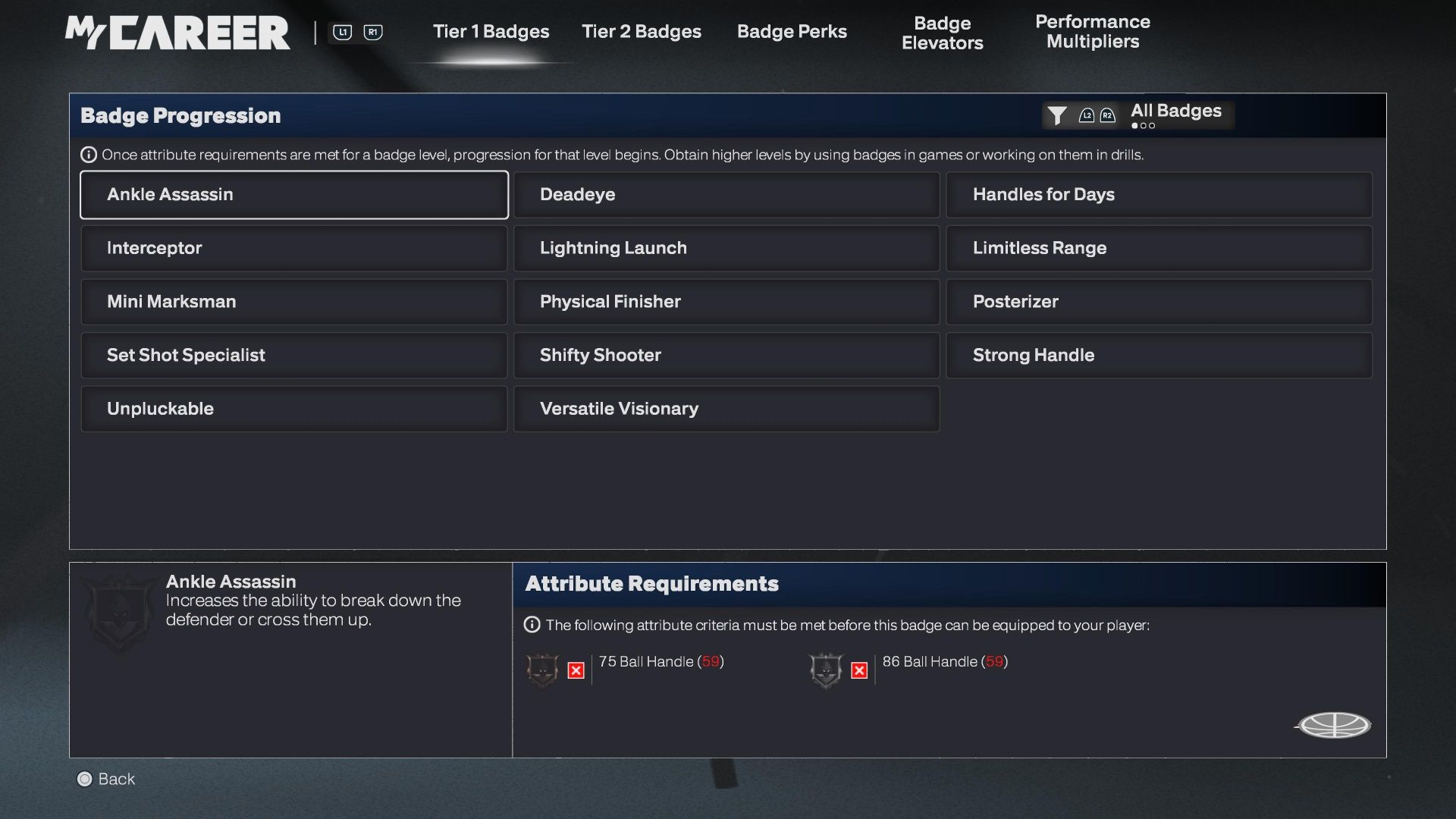 All NBA 2K26 Badge Requirements