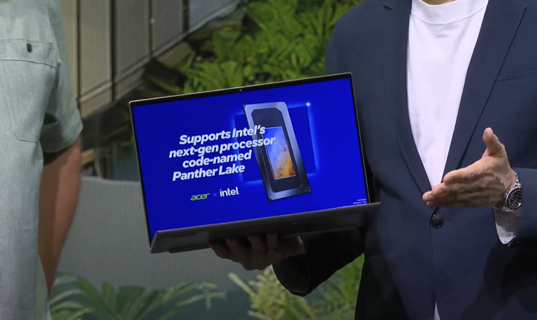 Acer shows off the very first Intel Panther Lake laptop with what's ...