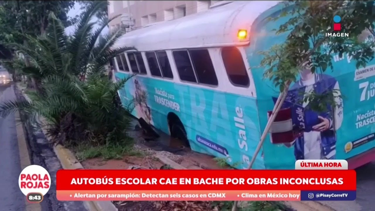 Estudiantes de Oaxaca no llegan a clases por bache gigante | DPC con ...
