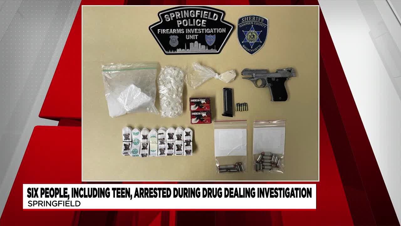6 people arrested following Springfield drug investigation
