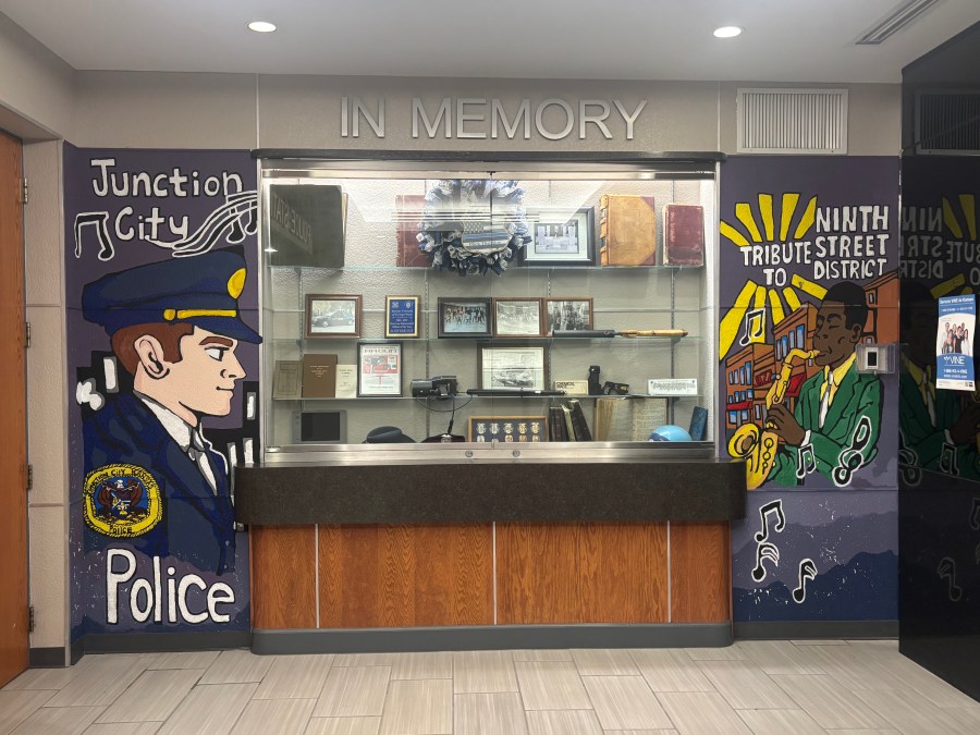 New mural unveiled in Junction City Police Department