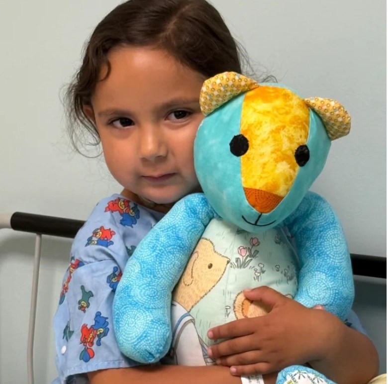 Teddy bears bring comfort to children at Fresh Start Surgical Gifts