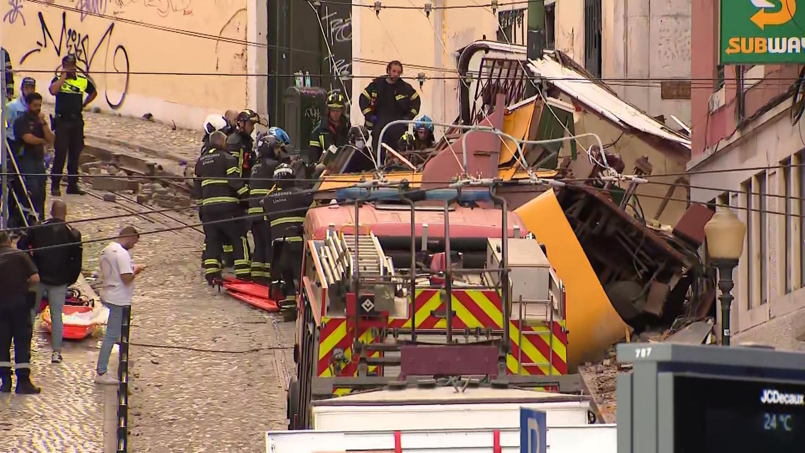 Cable snapped in deadly Lisbon funicular crash, report finds
