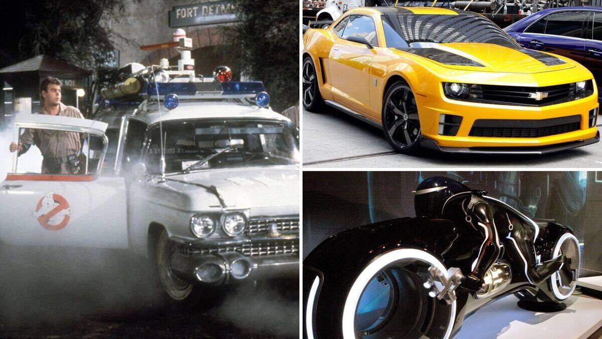 Famous fictional vehicles that everyone dreamed of driving