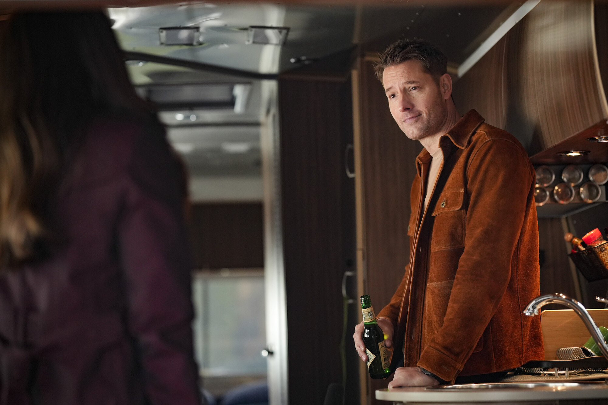 Who still stars on Justin Hartley's 'Tracker' after multiple cast exits?