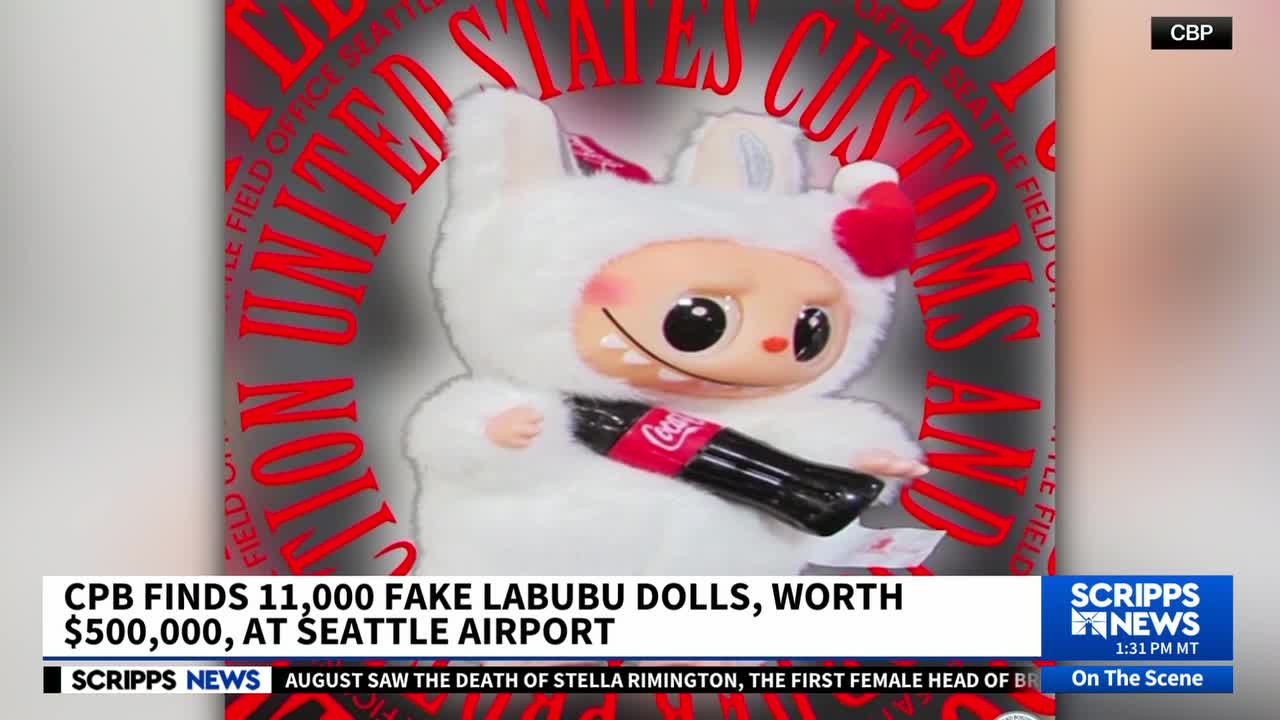 CBP intercepts fake Labubu dolls at Seattle airport