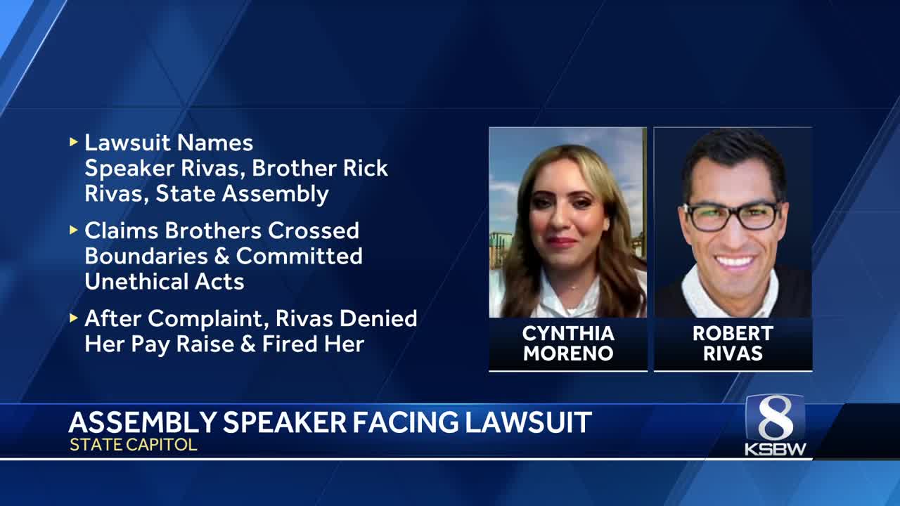 Ex-press secretary sues California Assembly Speaker Robert Rivas for ...