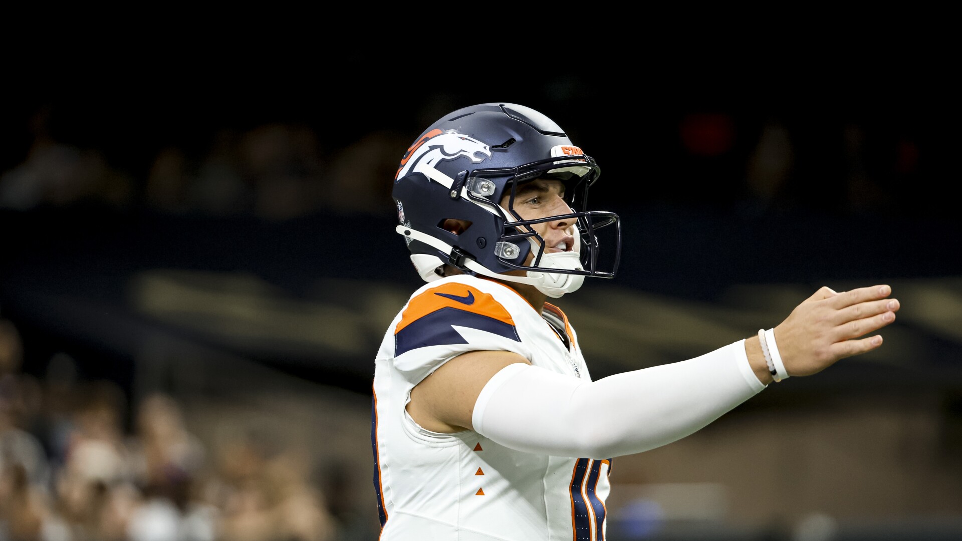 Bo Nix one of eight captains for the Broncos