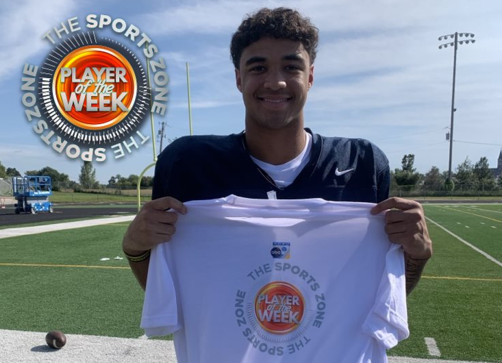 SportsZone Football Player of the Week: Bishop Heelan’s Kasen Thomas