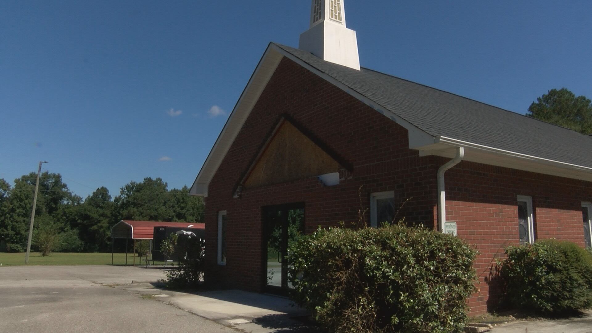 Church rebuilding after struck with a car by alleged impaired driver