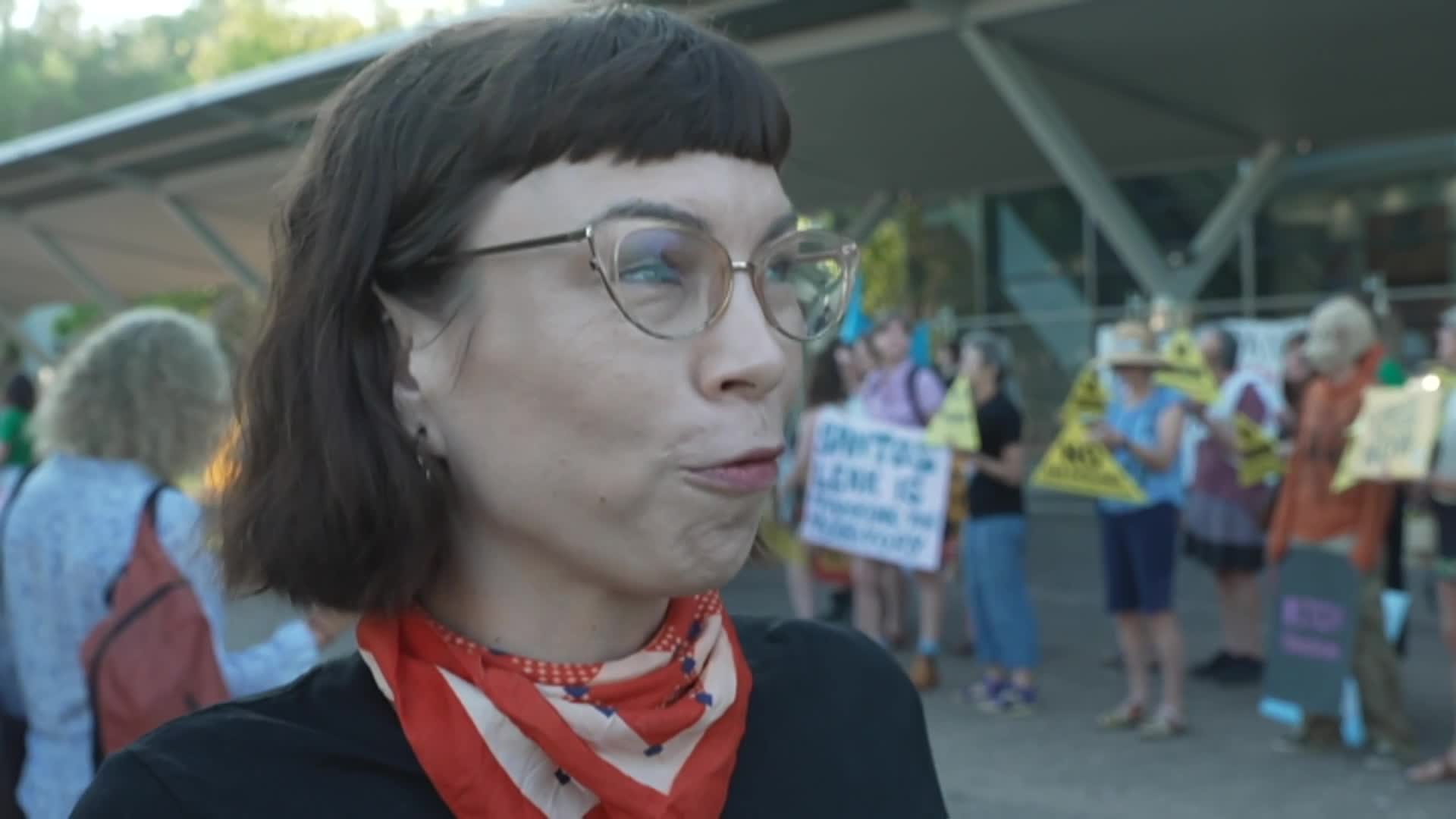 Energy industry leaders met with protests at conference after ...