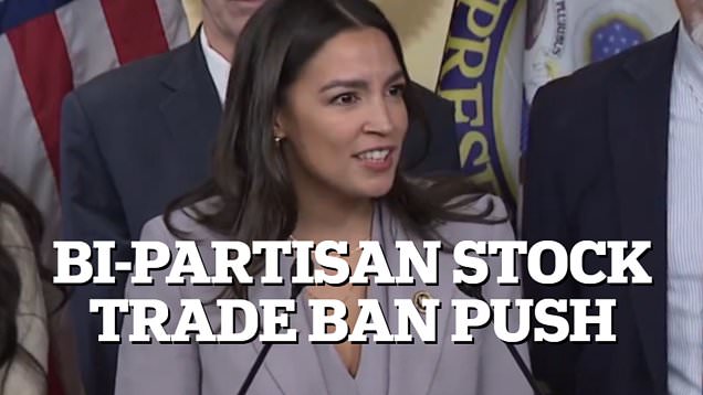 AOC and Dems join Republicans in push to ban stock trading