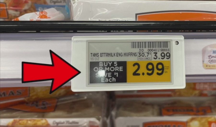 Digital shelf tags rolling out at big grocers, box stores; shoppers ...