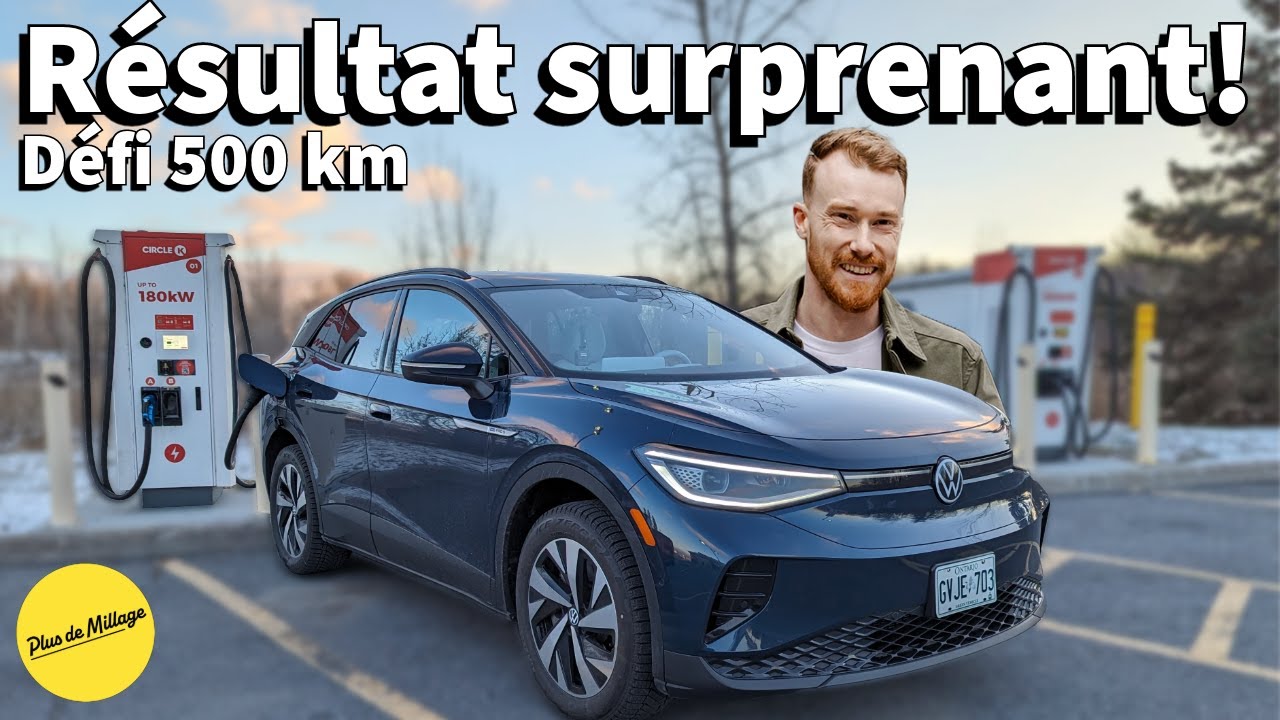 Défi 500 km par -10°C au Canada – VW ID.4 Pro S AWD Mis à l’Épreuve